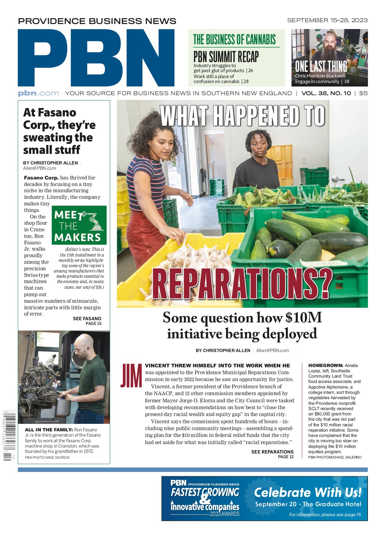 Providence Business News-PBN September 15, 2023